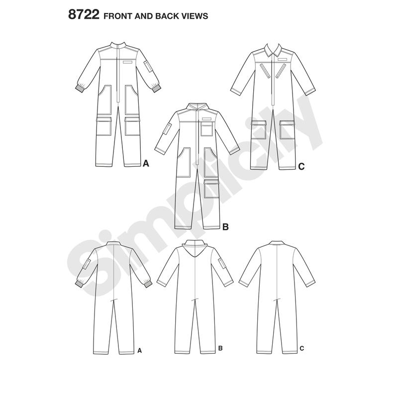 Simplicity 8722 Space Jumpsuit- my first big clothing project : r/sewing